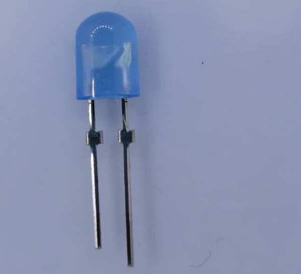 LED oval 5mm , Blue